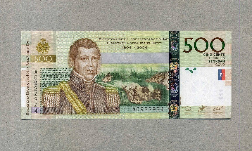 Haiti 500 Gourdes 2004 P.277a unc/kassenfrisch | MA-Shops