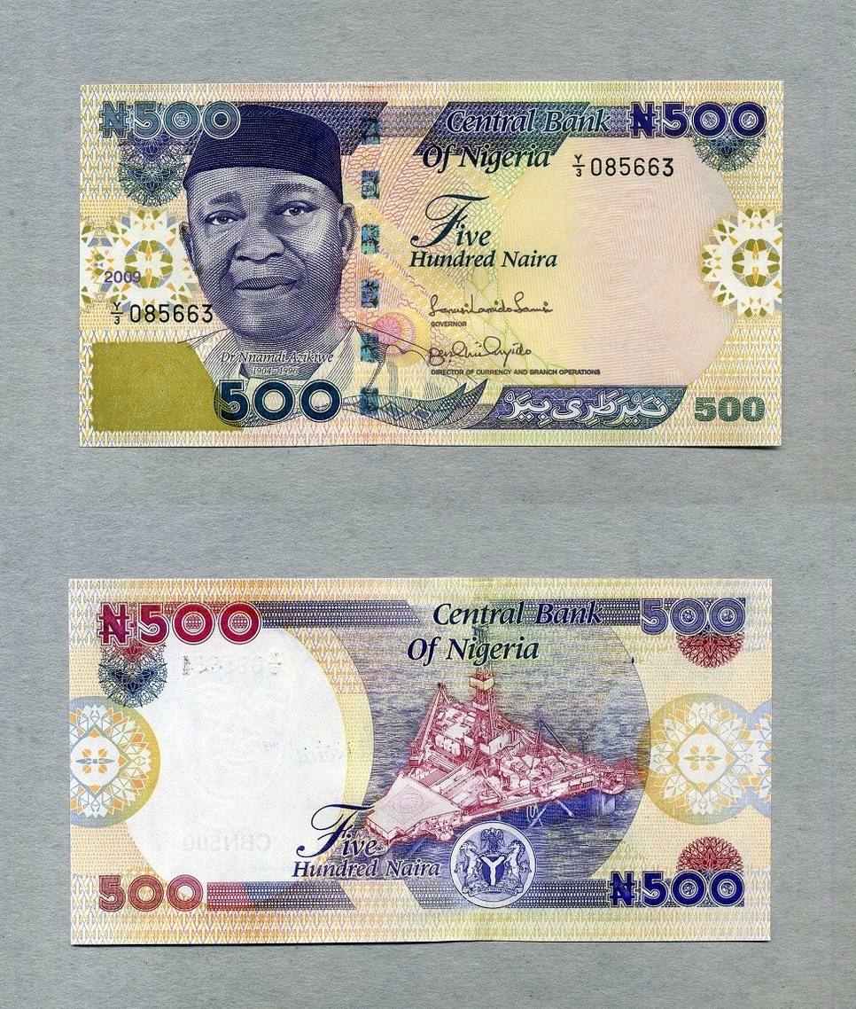 Nigeria 500 Naira 2009 P.30g unc/kassenfrisch | MA-Shops