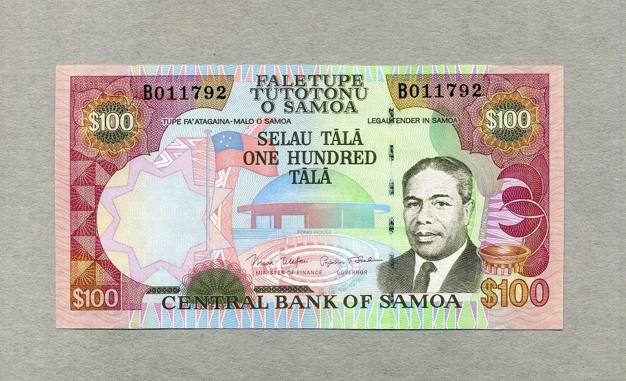 Samoa 100 Tala 2002 P.37 unc/kassenfrisch | MA-Shops