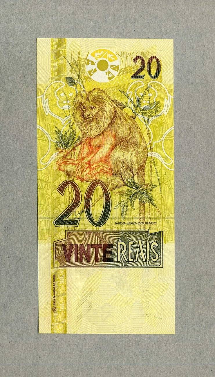 Brasilien 20 Reais 2003 P.250b unc/kassenfrisch | MA-Shops