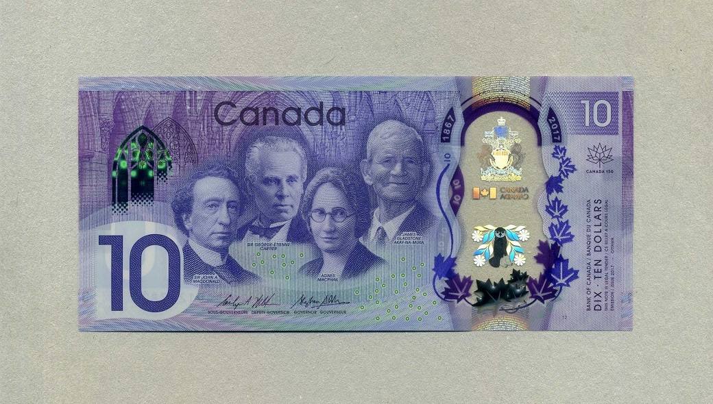 10 Dollars - New Design 2017 - CANADA 2017 Polymer Banknote 150th ...