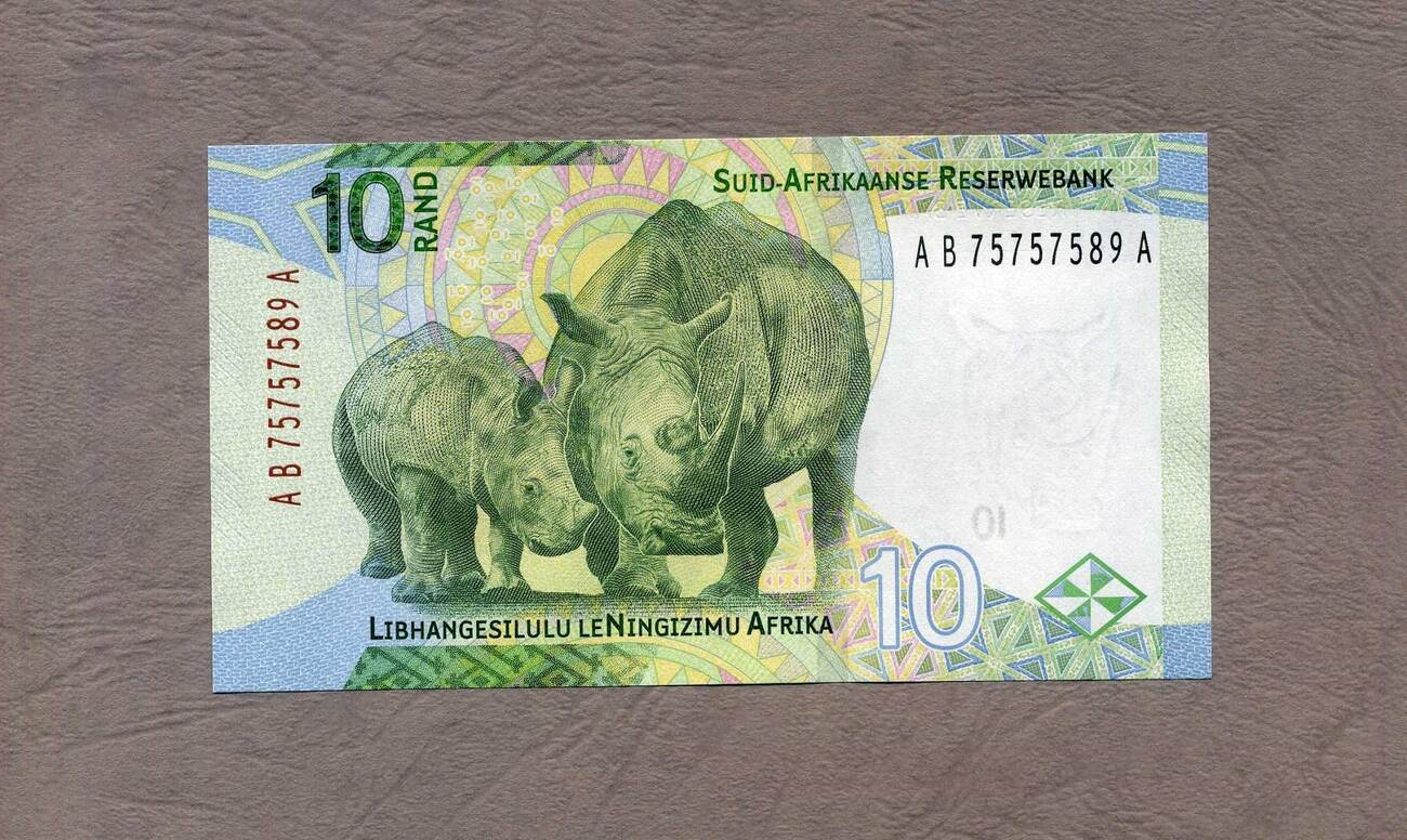Südafrika 10 Rand - Serie 2023 - unc/kassenfrisch | MA-Shops