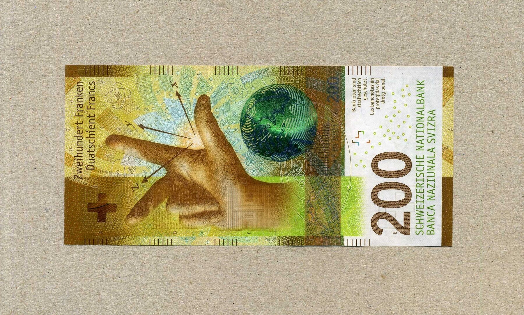 Schweiz 200 Franken 2019 P-79b unc/kassenfrisch | MA-Shops