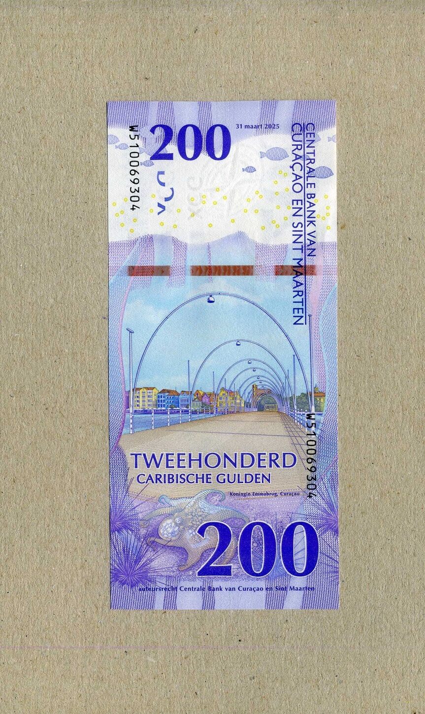 Curacao & St. Martin 200 karibische Gulden 31.5.2025 - Langschnauzen ...