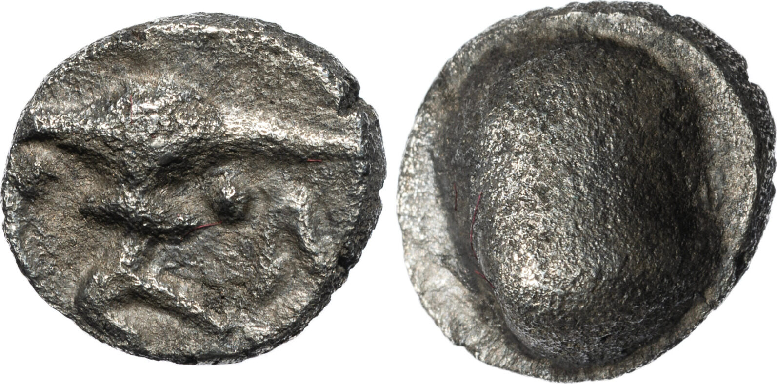 Celtic Celts Boii - obol of Athena Alkidemos type, western central ...