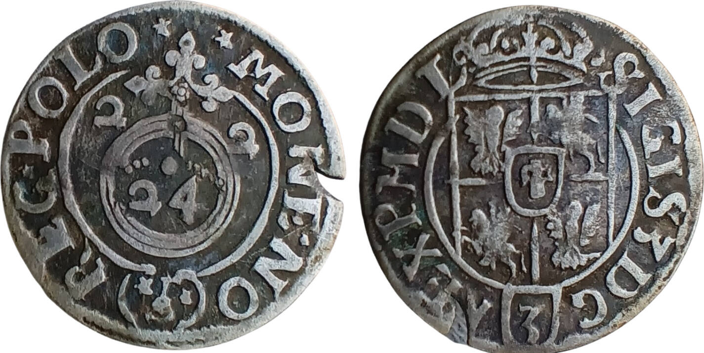 Poland 1322 Poltorak (1/24 Tolar), Polsko, 1622, Zikmund III. Vasa | MA ...