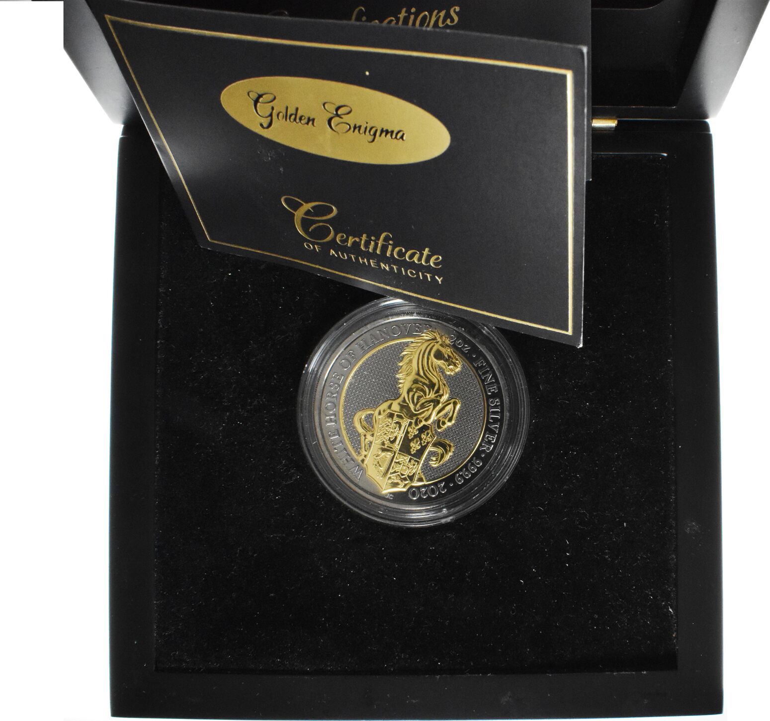 England 5 Pfund / 2 OZ Großbritannien 5 Pounds 2020 Golden Enigma ...