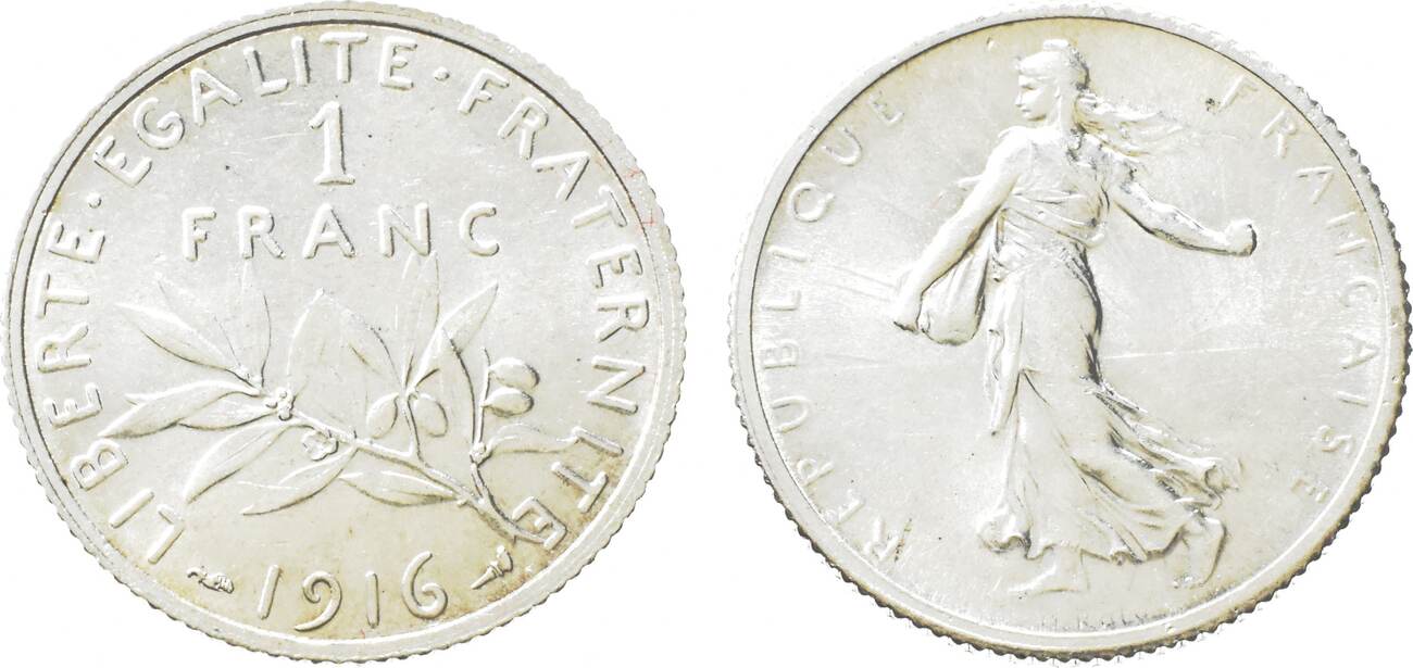 Frankreich 1 Francs 1916 vz | MA-Shops