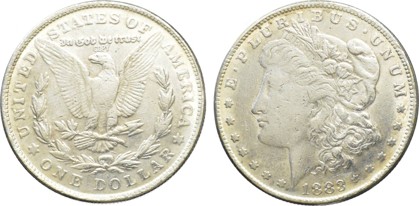 USA 1 Dollar 1883 COPY Morgan Dollar / COPY ss | MA-Shops