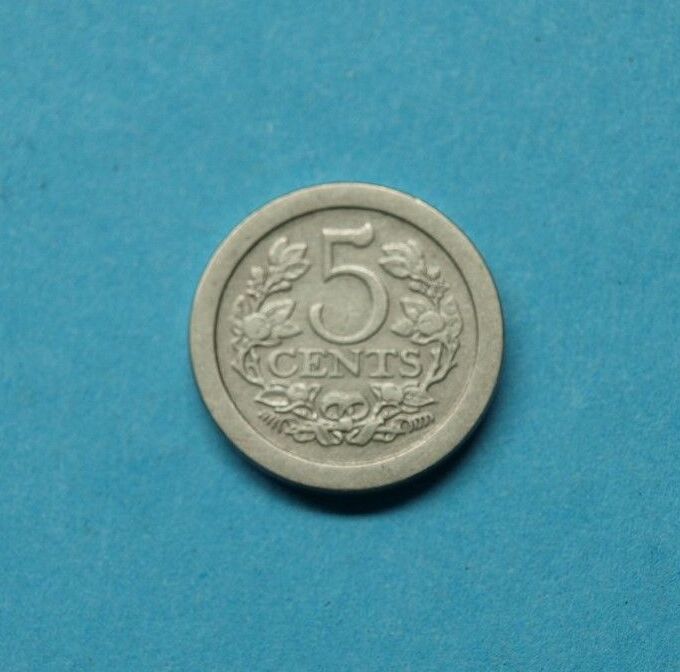 Niederlande 1908 5 Cent vz-st | MA-Shops