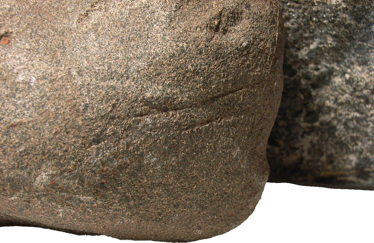 Neolithisch Mahlstein, Reibstein aus Granit, Dänemark Sammlung ...