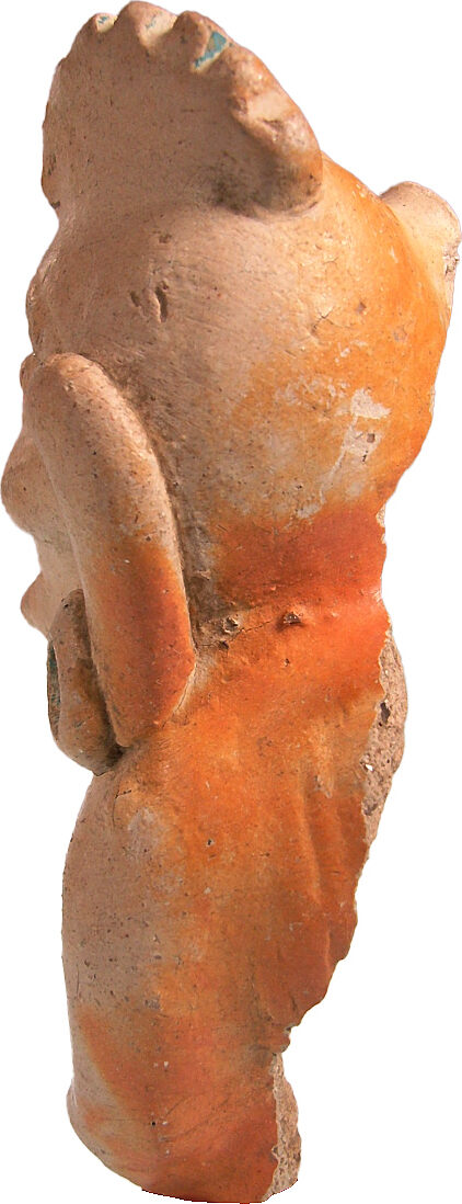 Präkolumbisch Kopf Keramik Fragment verziert, Inka Maja, Tumaco-La ...