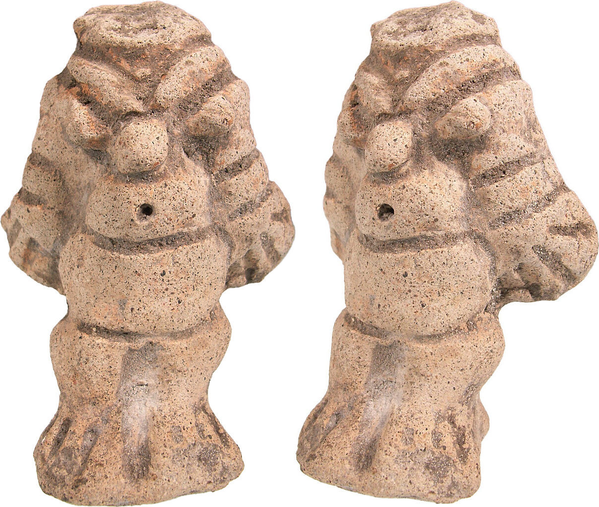Präkolumbische Keramik Figurine, Inka und Maja, Tumaco-La-Tolita selten ...