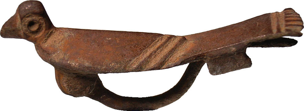 Römische Gewandfibel in Taubenform. Römer Fibel Sammlung aus der Antike ...