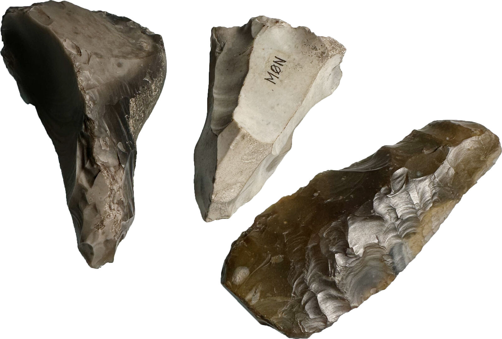 Steinzeitsammlung: Beil, Kernstein und Bohrer Steinzeit in DÄNEMARK ...