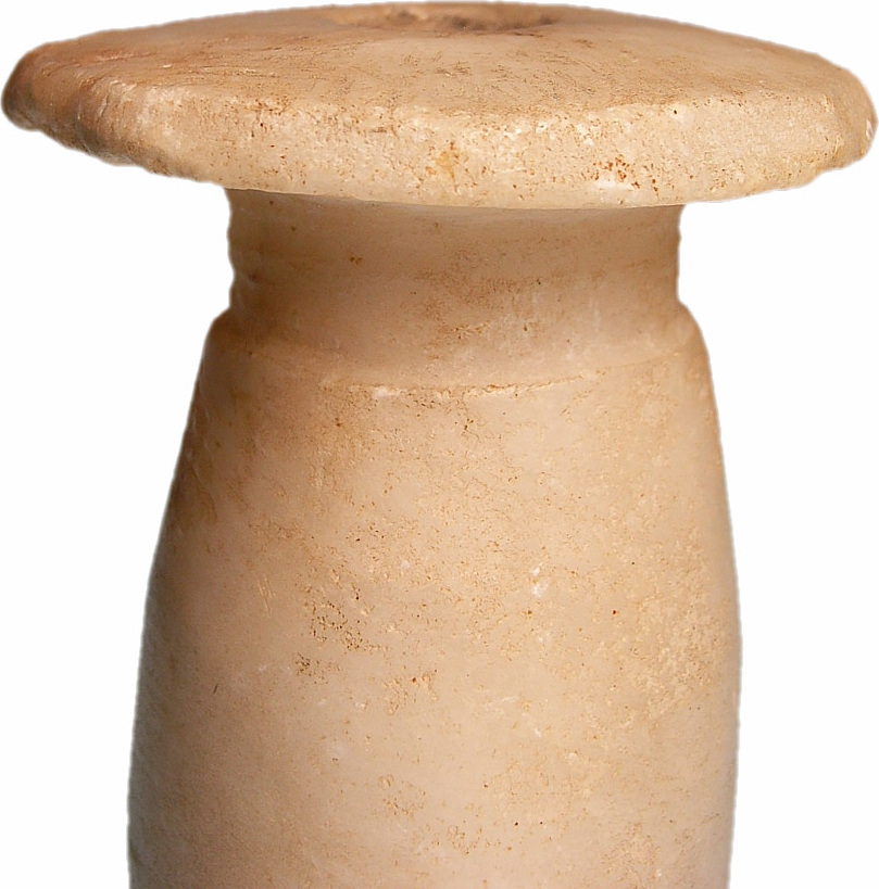 Ägyptisch Alabaster Gefäß in seltener Formgebung Antike Ägypten ...