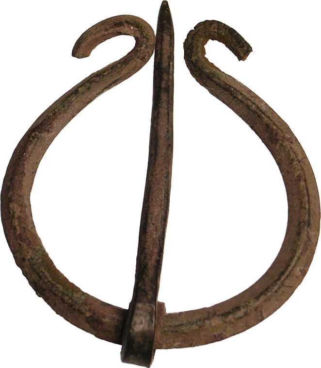 Römische Omega Fibel Gewandfibel in vorzüglichem Zustand, 2. Jh. n. Chr ...