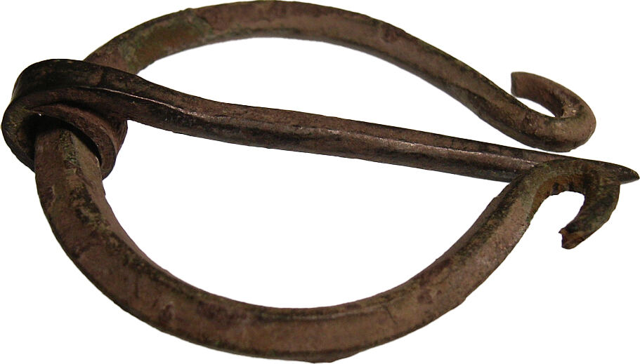 Römische Omega Fibel Gewandfibel in vorzüglichem Zustand, 2. Jh. n. Chr ...