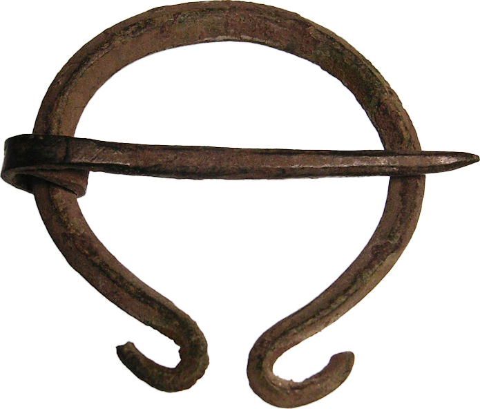 Römische Omega Fibel Gewandfibel in vorzüglichem Zustand, 2. Jh. n. Chr ...