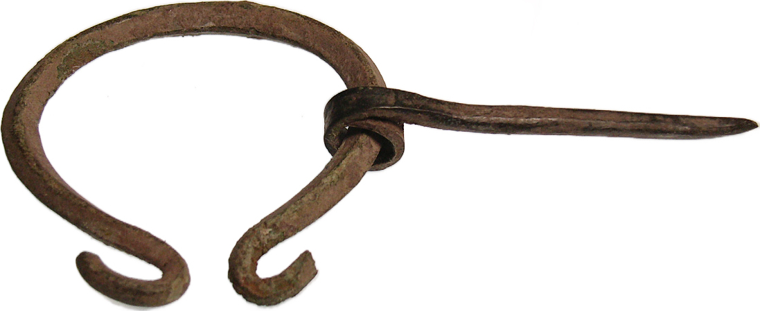 Römische Omega Fibel Gewandfibel in vorzüglichem Zustand, 2. Jh. n. Chr ...