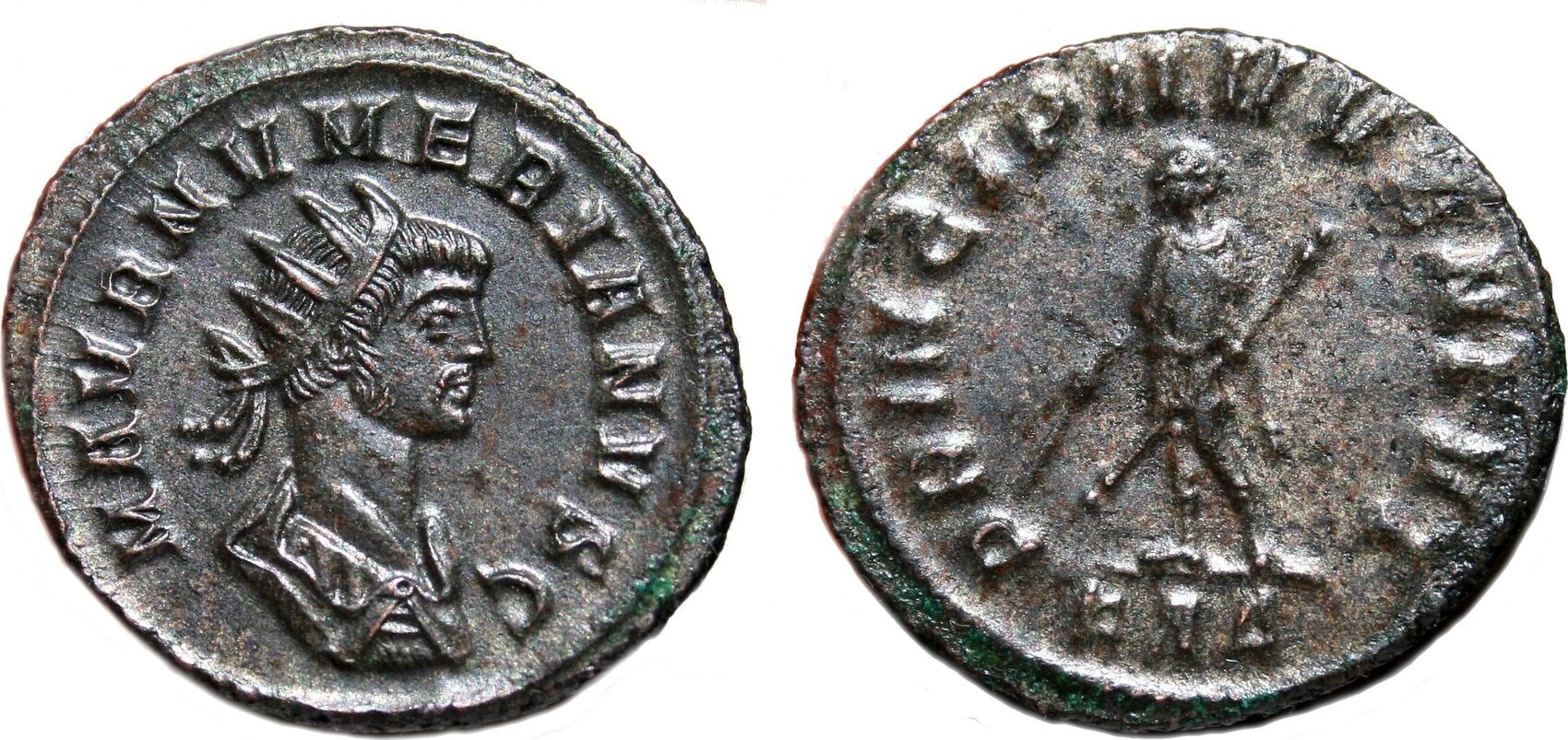 Roman Empire AD 282 NUMERIAN AE Antoninianus. EF/VF+. Rome mint. The ...