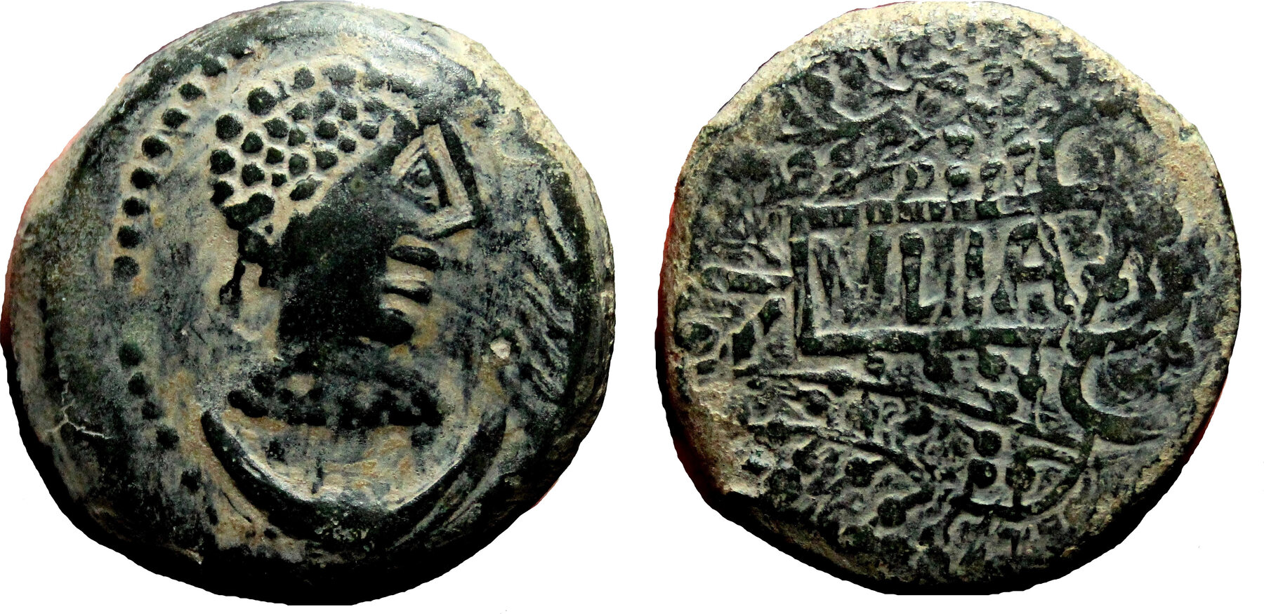 Roman Provincial circa 200-150 BC ROMAN-CELTIC AE As. VF+/EF-. 2nd ...