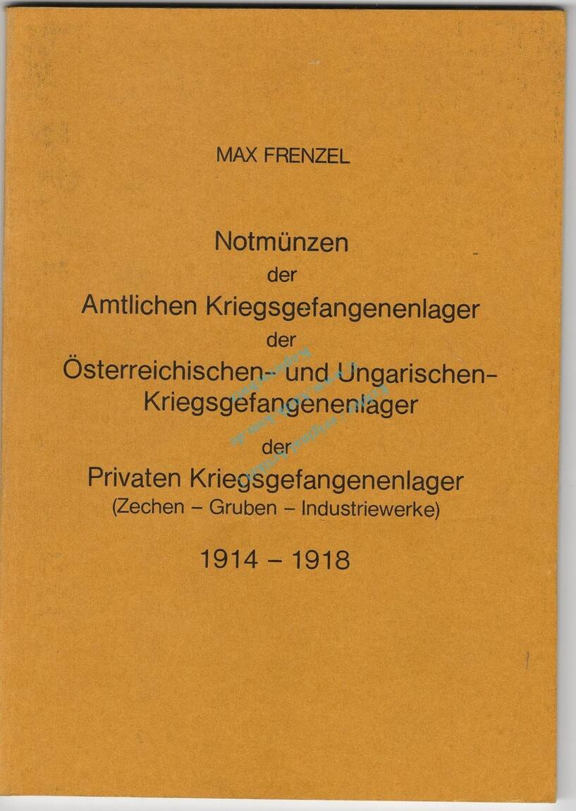 Deutschland 65 Seiten Max Frenzel, Notmünzen der amtl ...