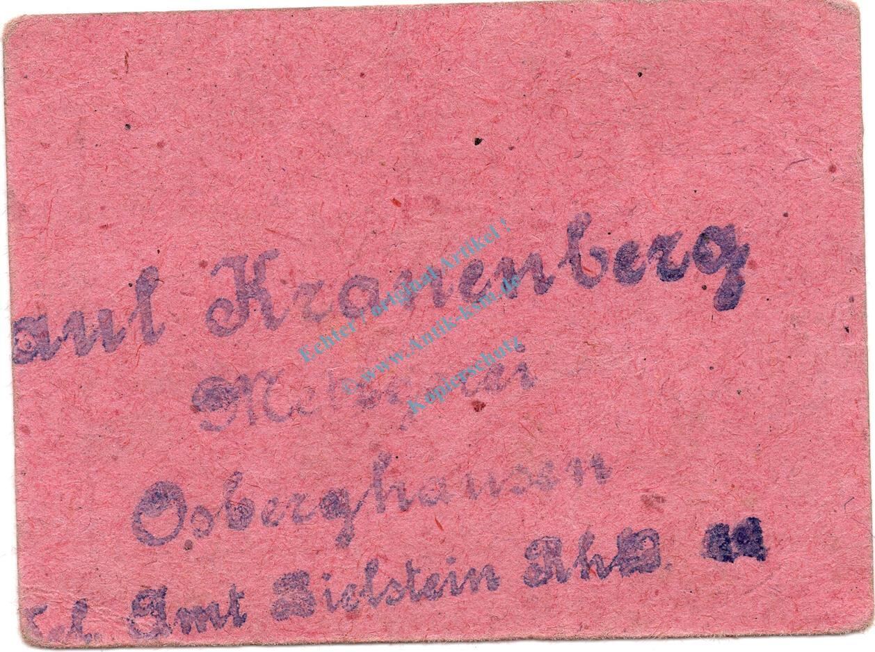 Notgeld 1945 - 1948 DE 5 Pf. Osberghausen, Notgeld 5 Pfennig Schein unc ...