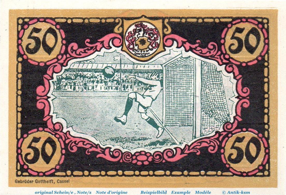 Seriennotgeld Deutschland 1921 Notgeld Victoria Bad Wildungen 1428.1.a ...