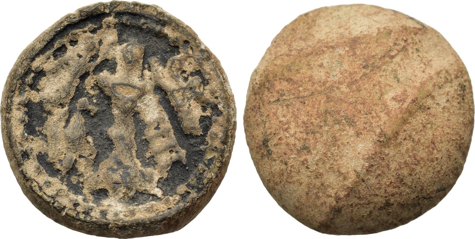 Byzantine Empire Early Byzantine Terracotta Pilgrim's Token, 6th-7th ...