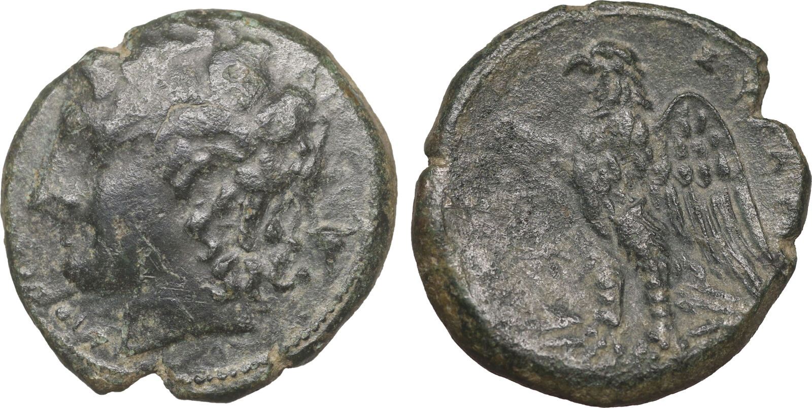Sicily Syracuse Bronze 287-278 BC Hiketas VF | MA-Shops