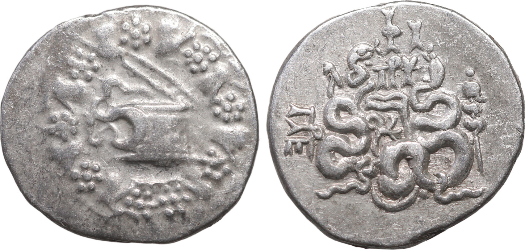 Mysia Pergamon Cistophoric Tetradrachm 85-76 BC XF | MA-Shops