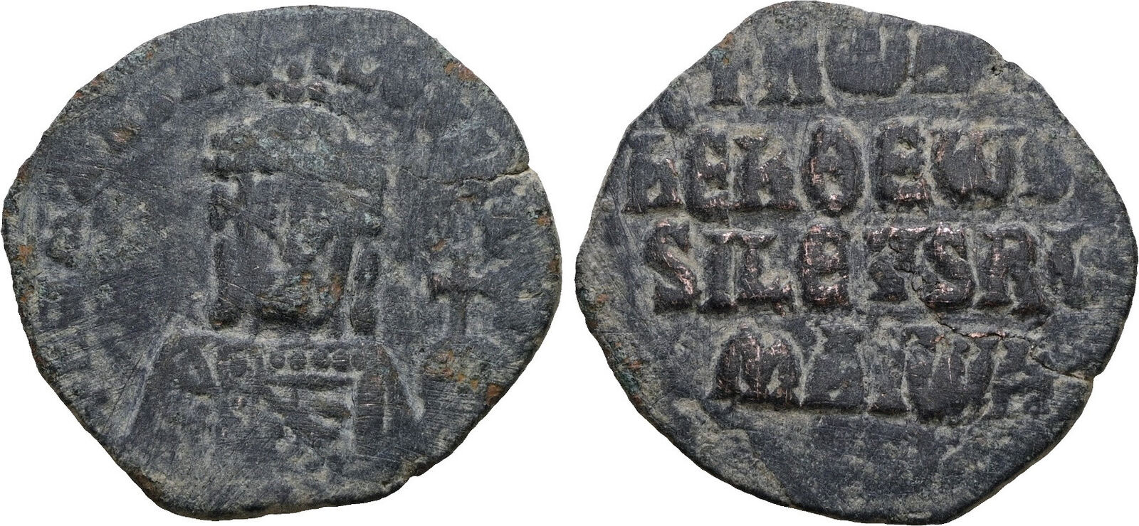 Byzantine empire Follis 913-959 CONSTANTINE VII PORPHYROGENITUS with ...