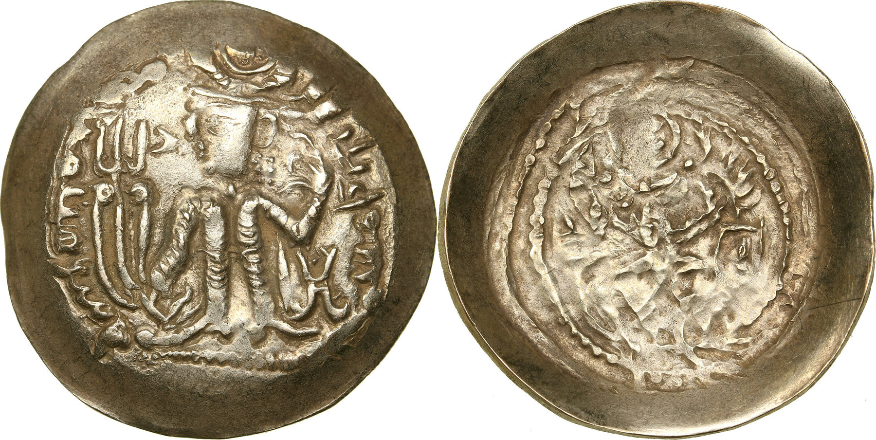 HEPHTHALITE ALKHON HUNS: Khingila, ca. 440-490, AV stater | MA-Shops