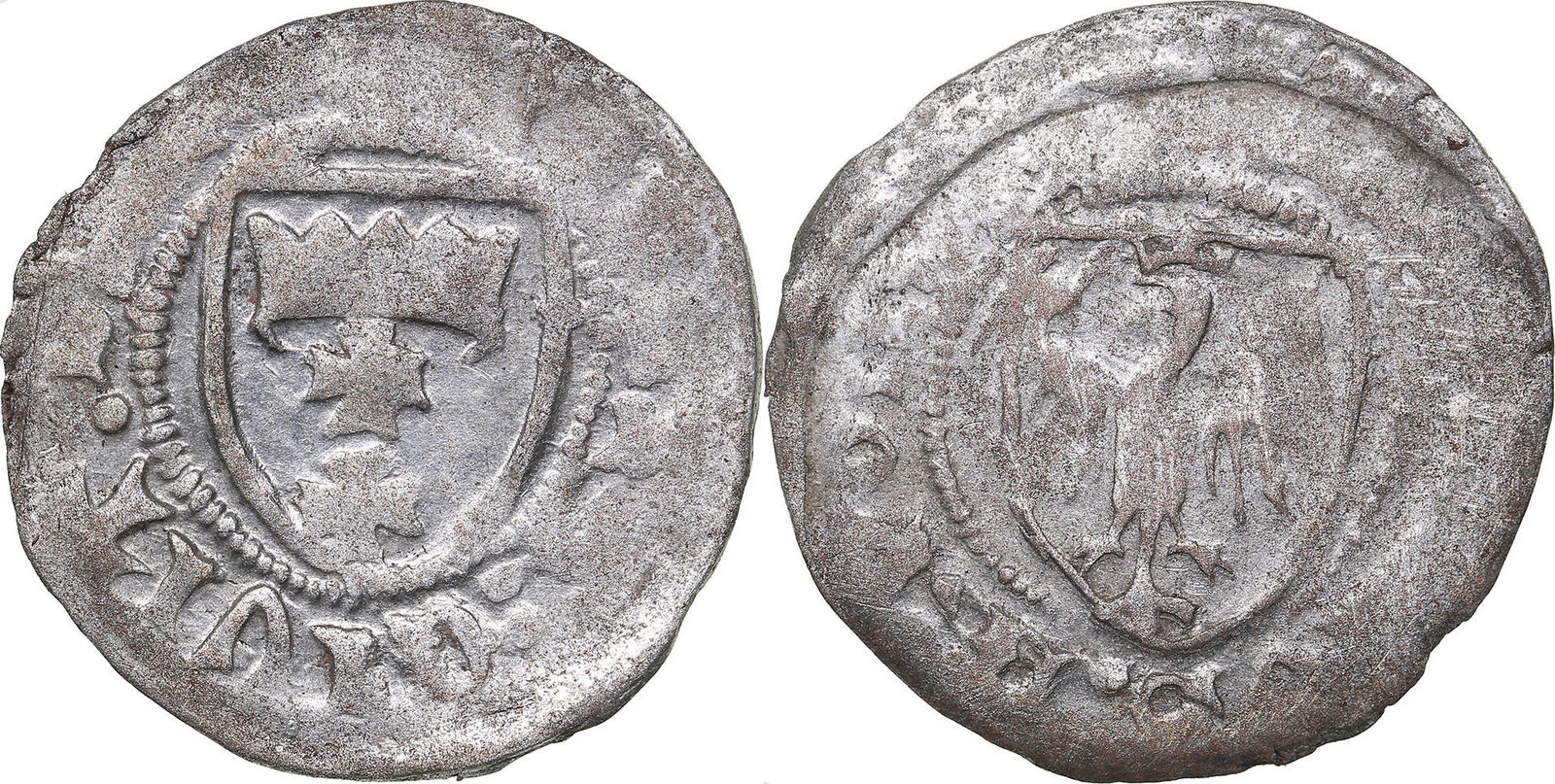 Poland / Danzig ND Danzig Schilling, Kasimir Jagellos (1447-1492) F ...