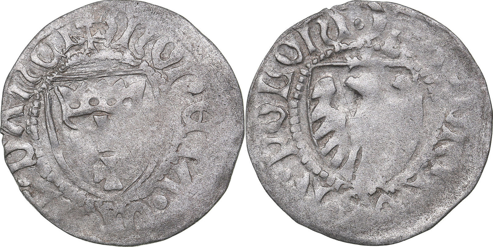 Poland / Danzig ND Danzig Schilling, Kasimir Jagellos (1447-1492) F ...