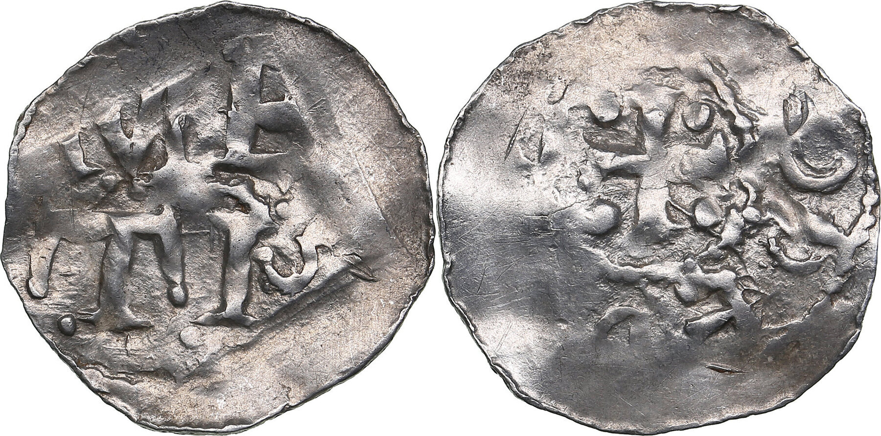 France / Metz Denar ND (1006-1074) Bischof Dietrich II (1006-1047) VF ...