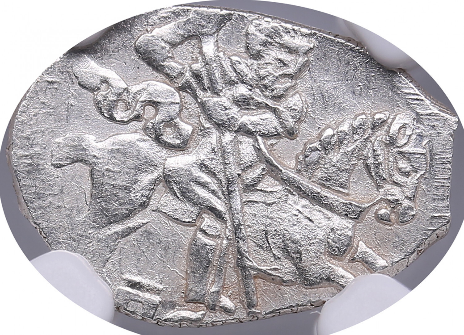 RUSSIA, ENGLISH COMPANY | DENMARK - Christian IV KOPEK (DENNING) (1613-45) In the name of Feodor ...