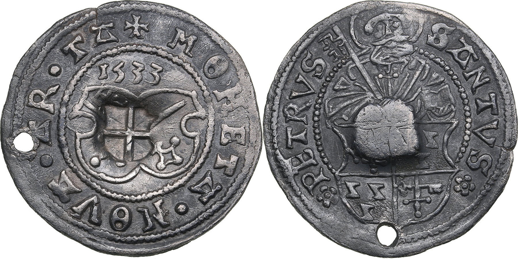 Livonia / Dorpat Ferding 1533 Livland, Johannes VI Bey (1528-1543 ...