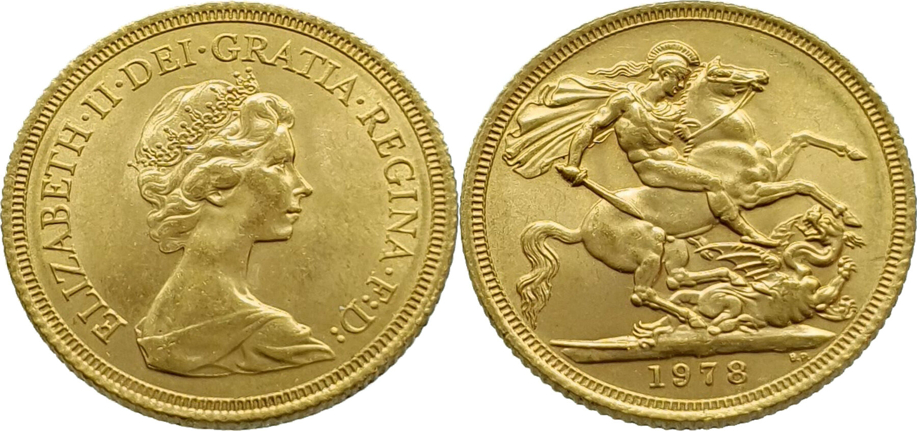 United Kingdom Sovereign 1978 Elizabeth II - Gold unz (unzirculated ...