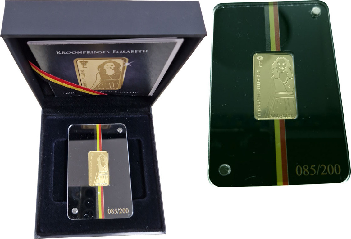 Gibraltar 1 Pound 2022 Mathildis Regina - Gold PP | MA-Shops