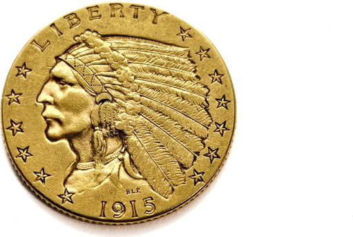 USA 2.5 Dollars 1915 Indian Head - Gold Extremely Fine+ | MA-Shops