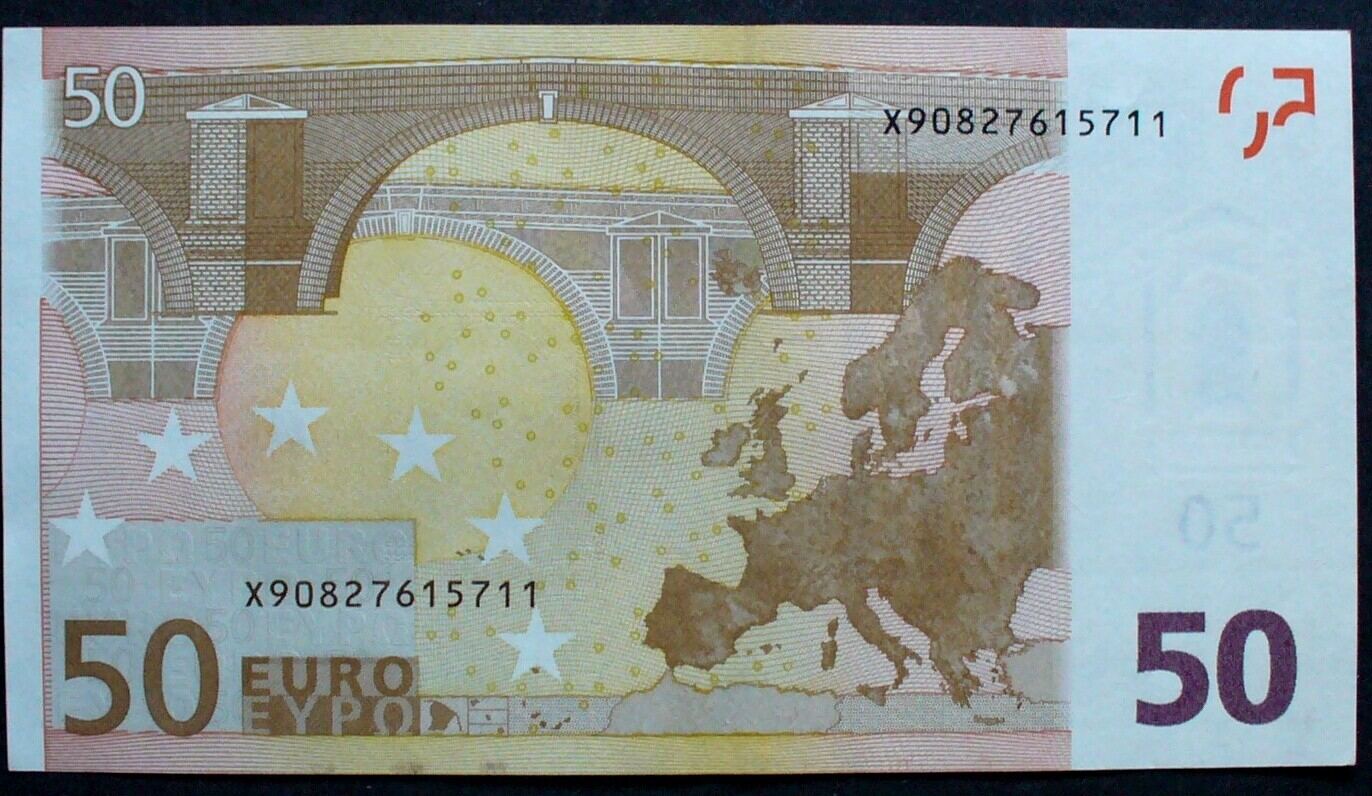 BRD 50 Euro 2002 Serie X / Draghi I | MA-Shops