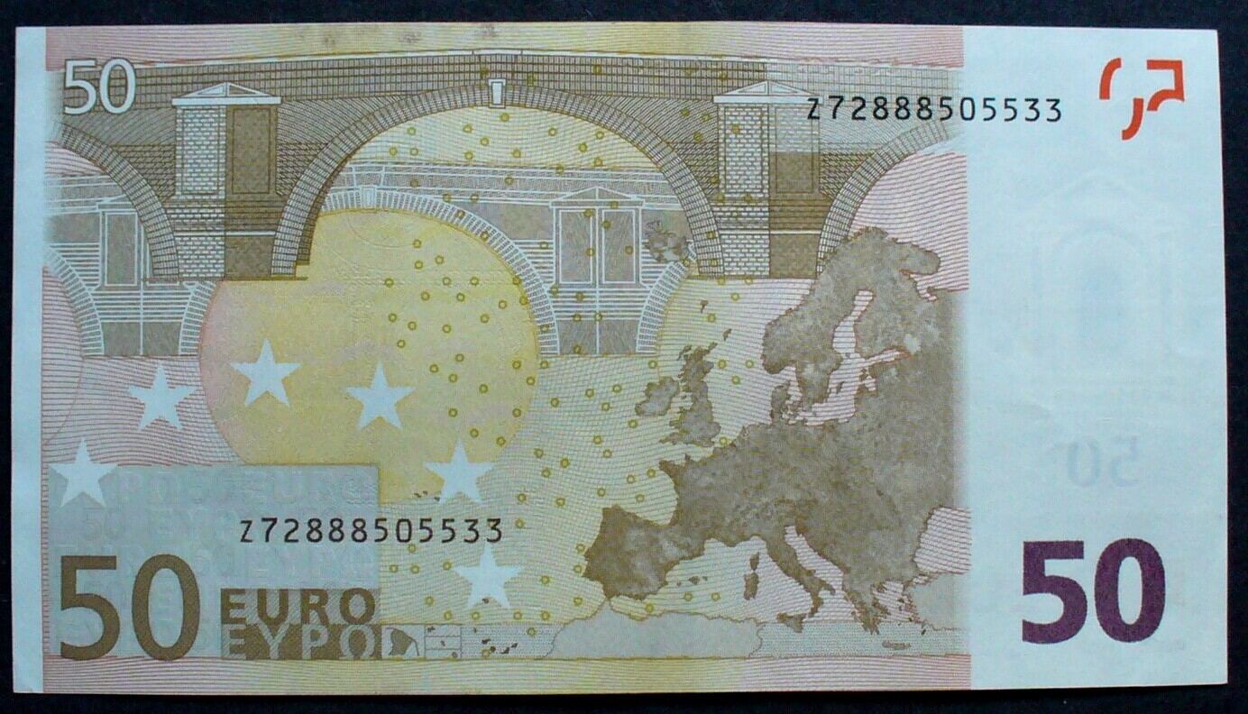 BRD 50 Euro 2002 Serie z / Draghi I- | MA-Shops