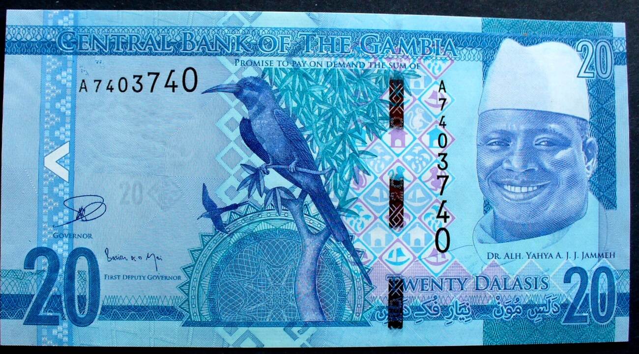 Gambia 20 Dalasis ND(2015) P.33 kfr | MA-Shops