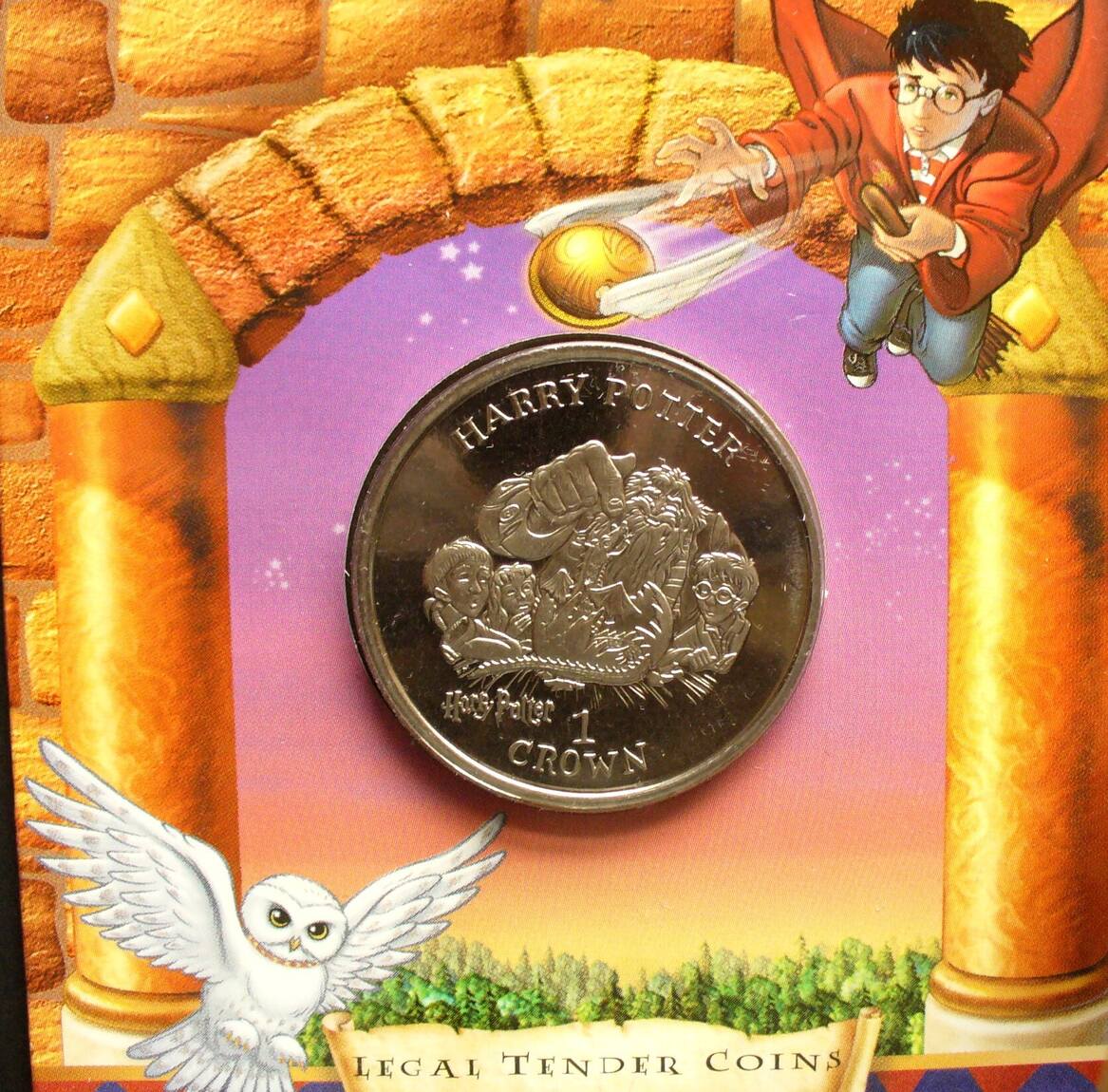 Isle of Man 1 Crown 2001 K-N / Harry Potter im Originalblister PP | MA ...