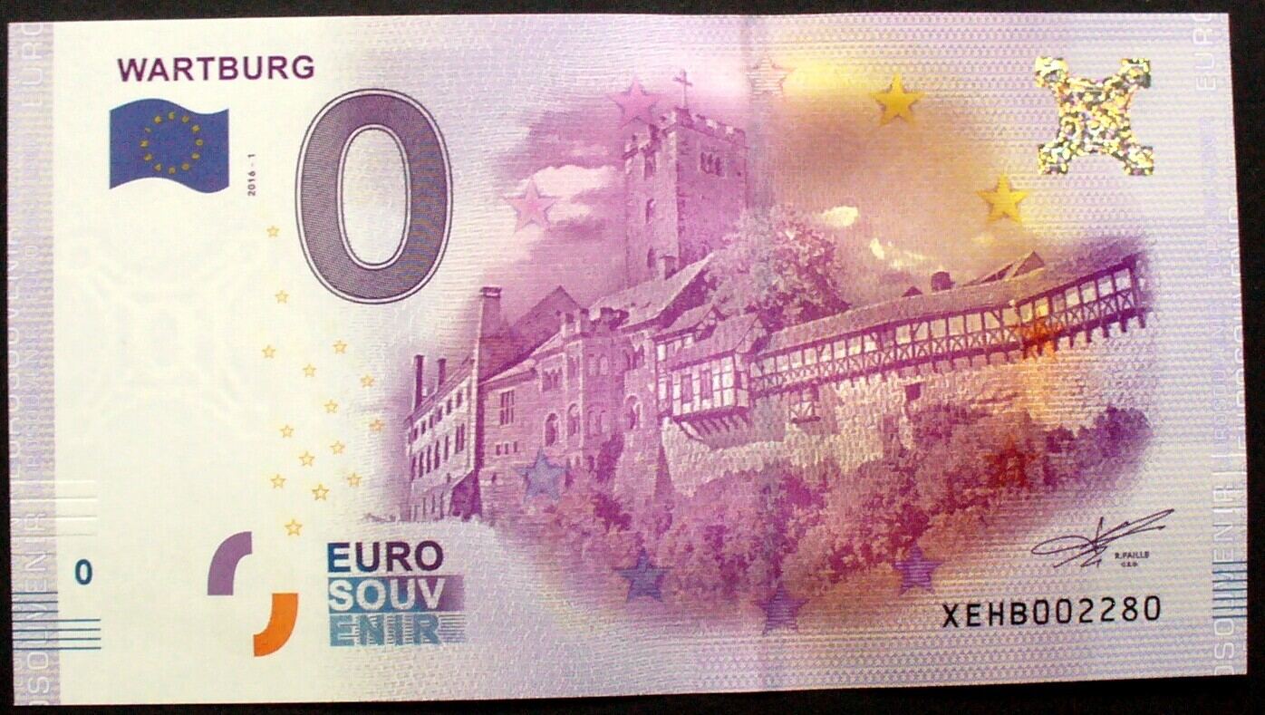 BRD 0 Euro 2016 - 1 Serie XEHB 002280 / Wartburg kfr | MA-Shops