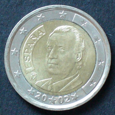 Spanien 2 Euro 2000 S.339 / BiMe / Juan Carlos I. vzgl-Stgl | MA-Shops