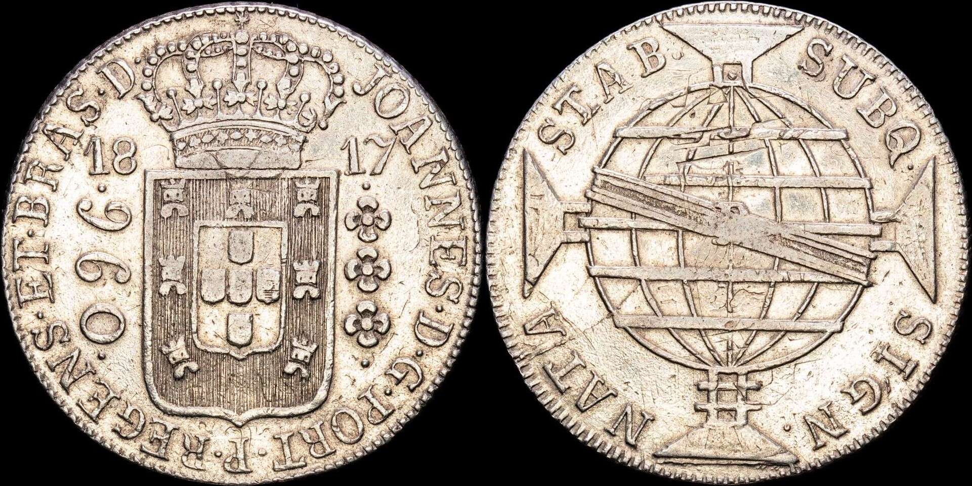 Rio 960 Reis 1817 Brasil XF | MA-Shops