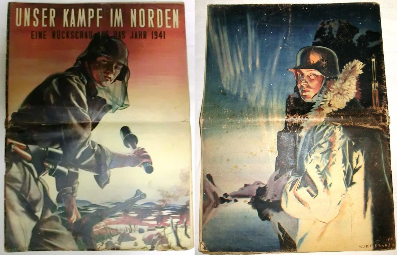 Deutsches Reich,Drittes Reich, Zeitung 1941 Unser Kampf im Norden ...
